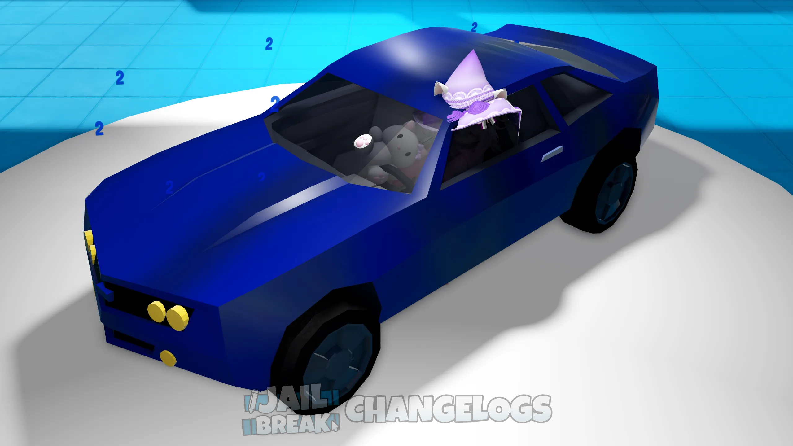 HyperBlue Level 2 (HyperChrome) | Roblox Jailbreak