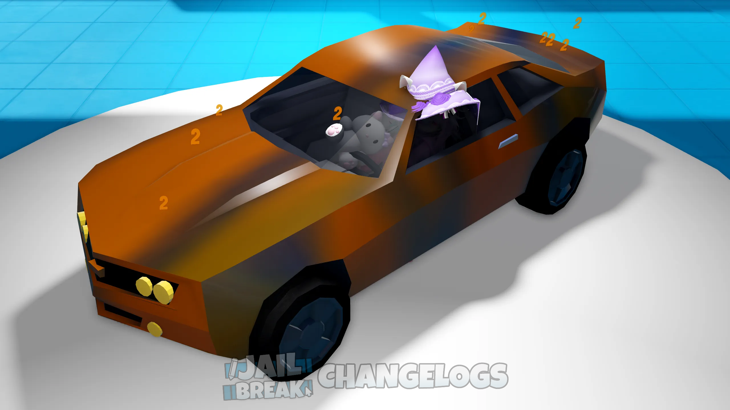HyperOrange Level 2 (HyperChrome) | Roblox Jailbreak