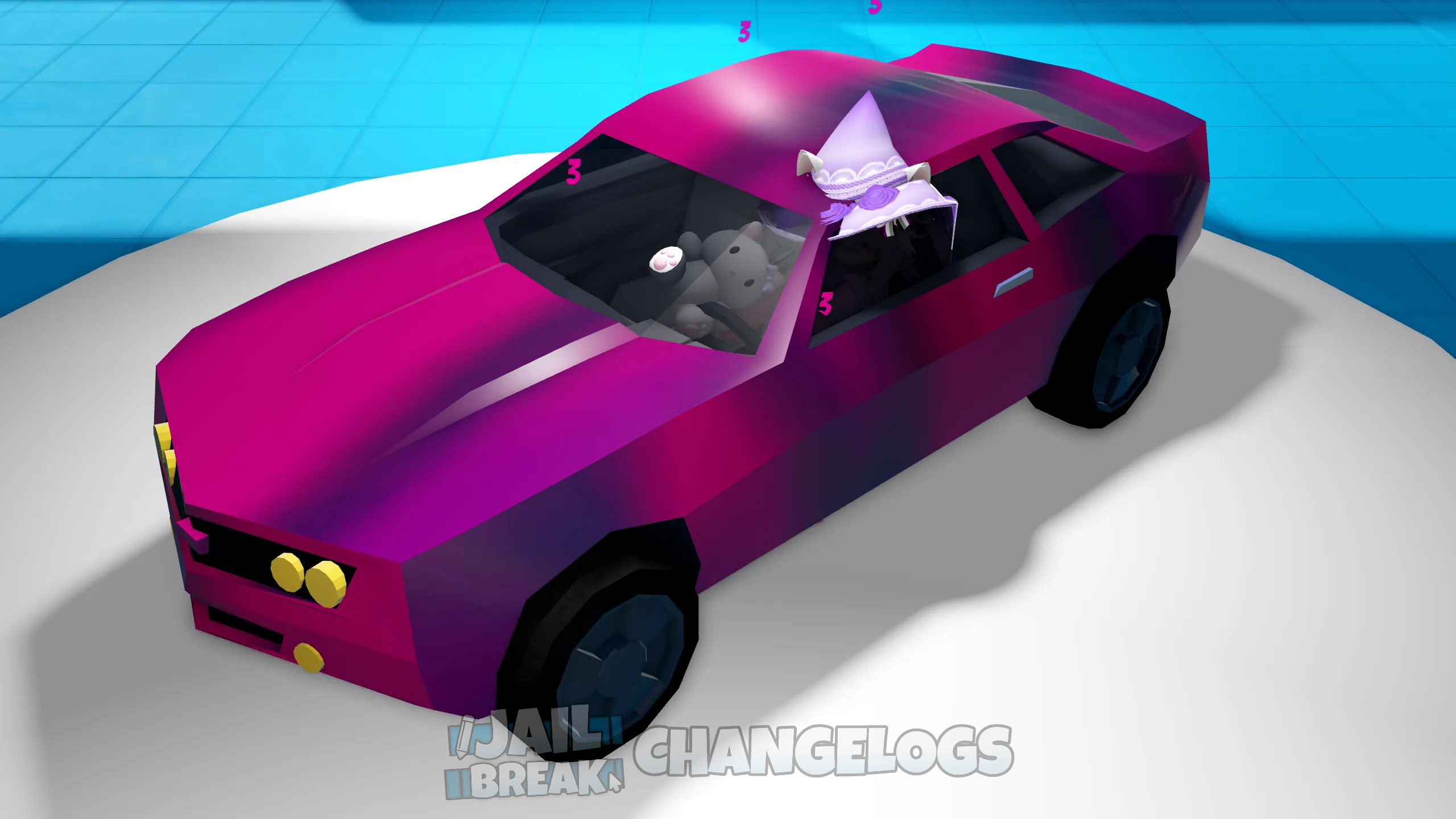 HyperPink Level 3 (HyperChrome) | Roblox Jailbreak