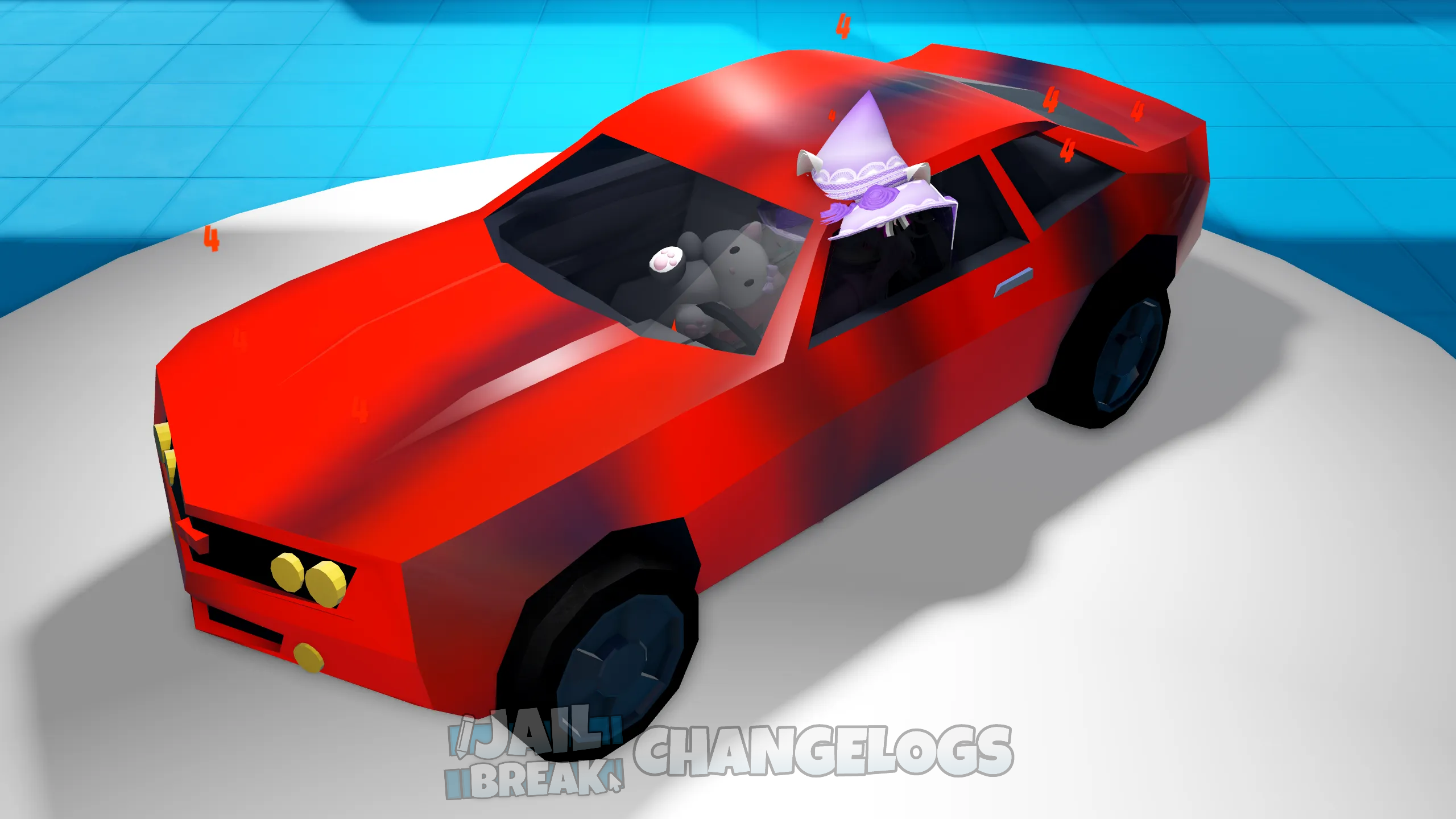HyperRed Level 4 (HyperChrome) | Roblox Jailbreak