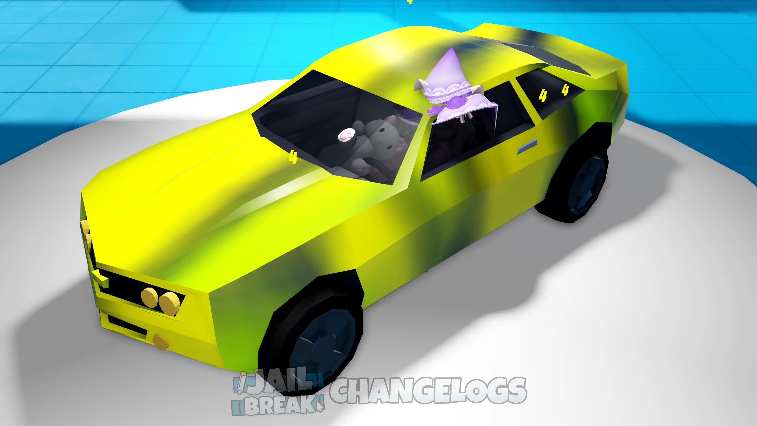 HyperYellow Level 4 (HyperChrome) | Roblox Jailbreak