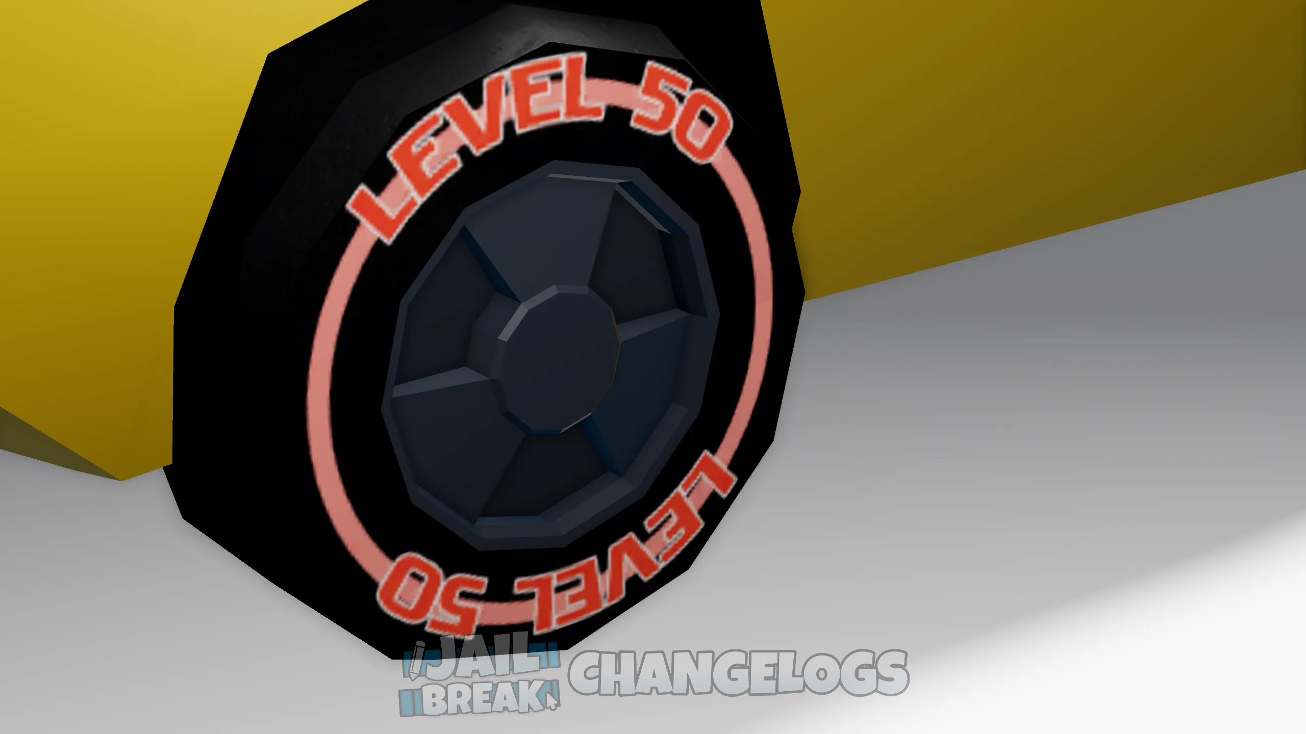 Red 50 (Tire Sticker) | Roblox Jailbreak