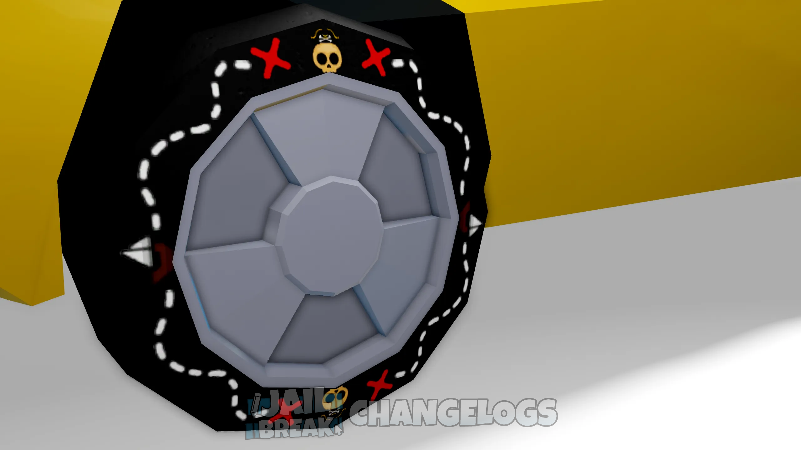 Skull And Sails (Tire Sticker) | Roblox Jailbreak