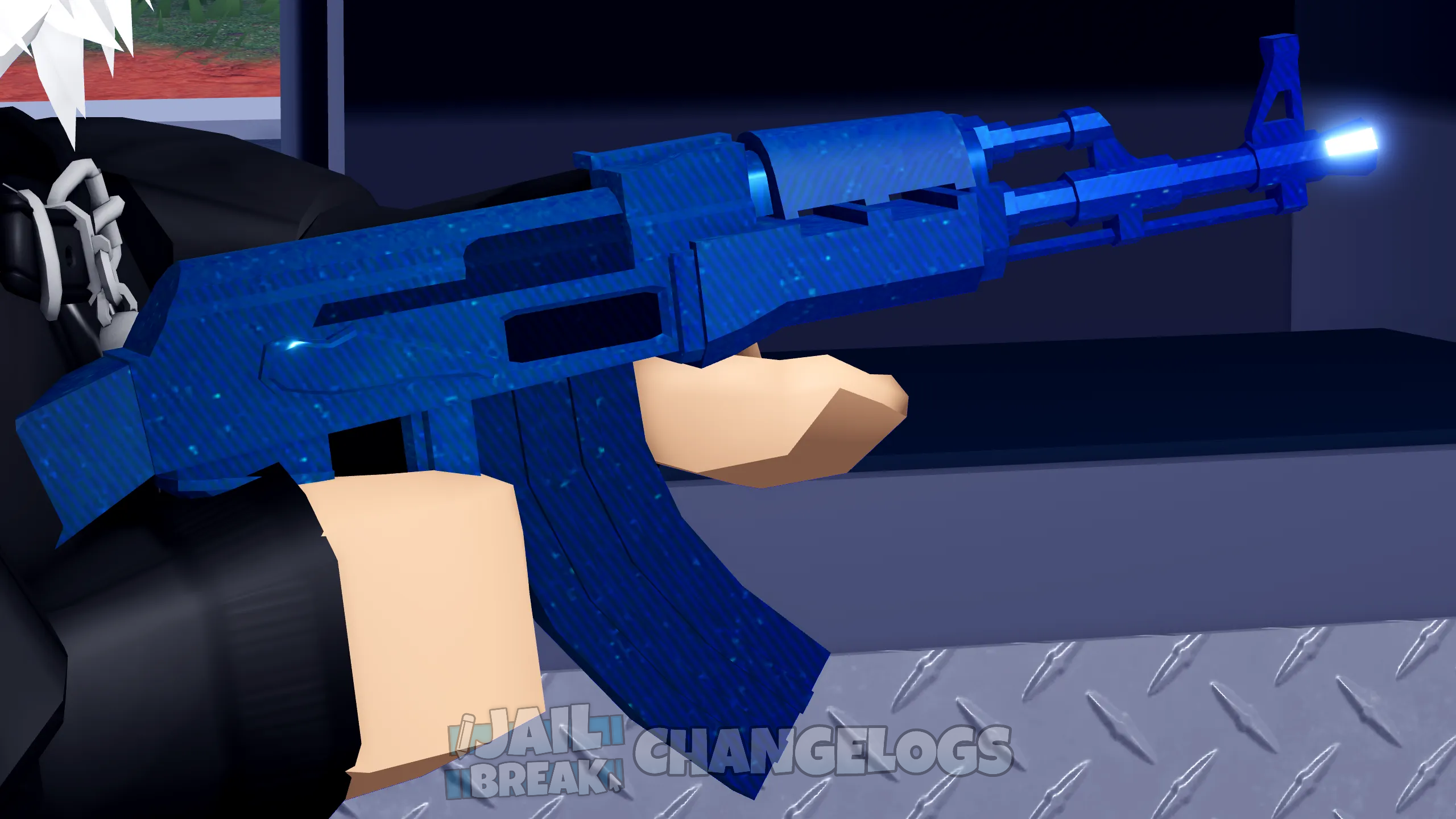 Galactic Carbon (Weapon Skin) | Roblox Jailbreak